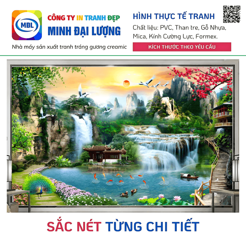 Review Tranh Kính Treo Tường: 8mm Vs 12mm Độ Bền Thực Tế
